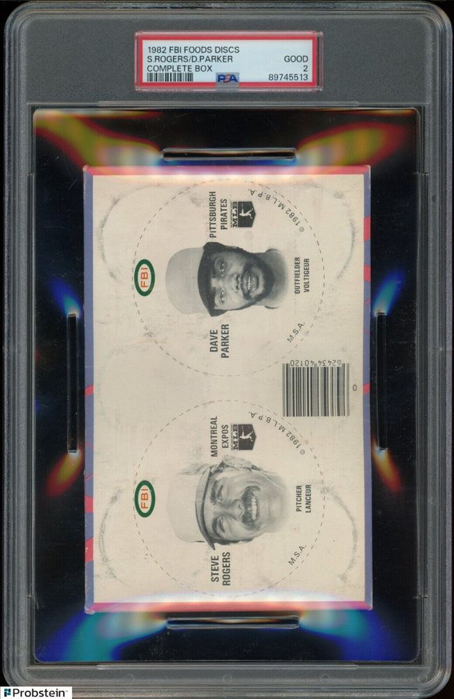 eBay Auction Item 365039920595 Baseball Cards 1982 Fbi Foods Discs