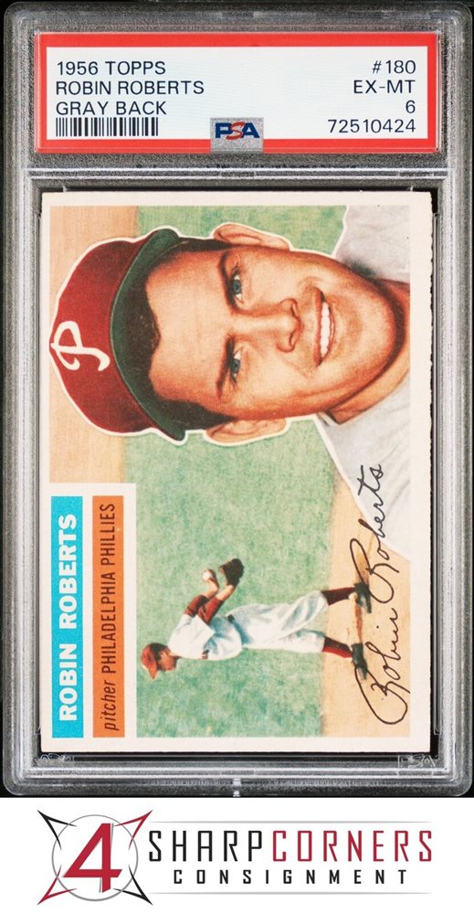 Auction Prices Realized Baseball Cards 1956 Topps Robin Roberts