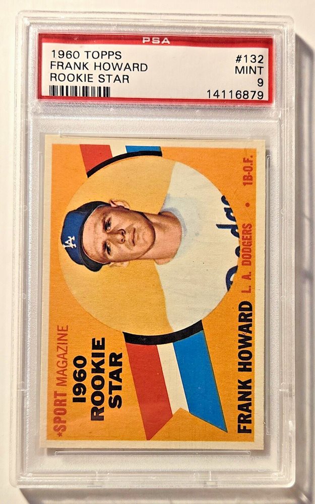 Auction Prices Realized Baseball Cards 1960 TOPPS Frank Howard