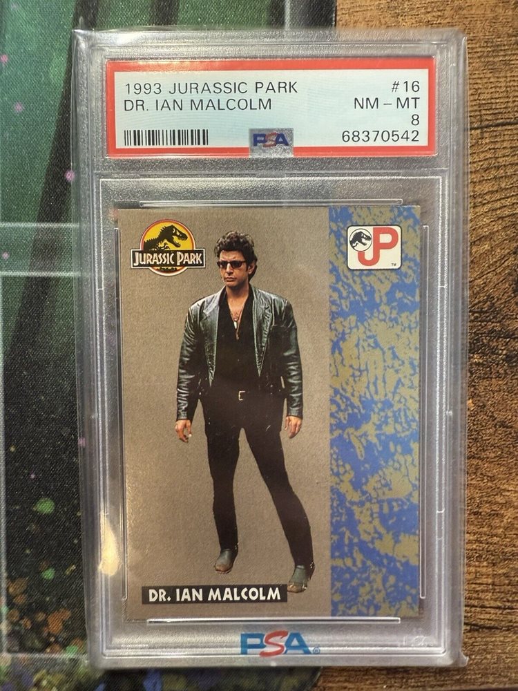 Auction Prices Realized Non-Sport Cards 1993 JURASSIC PARK Dr. Ian Malcolm