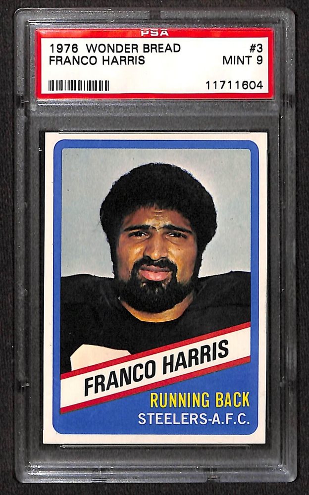 Auction Prices Realized Football Cards 1976 WONDER BREAD Franco Harris
