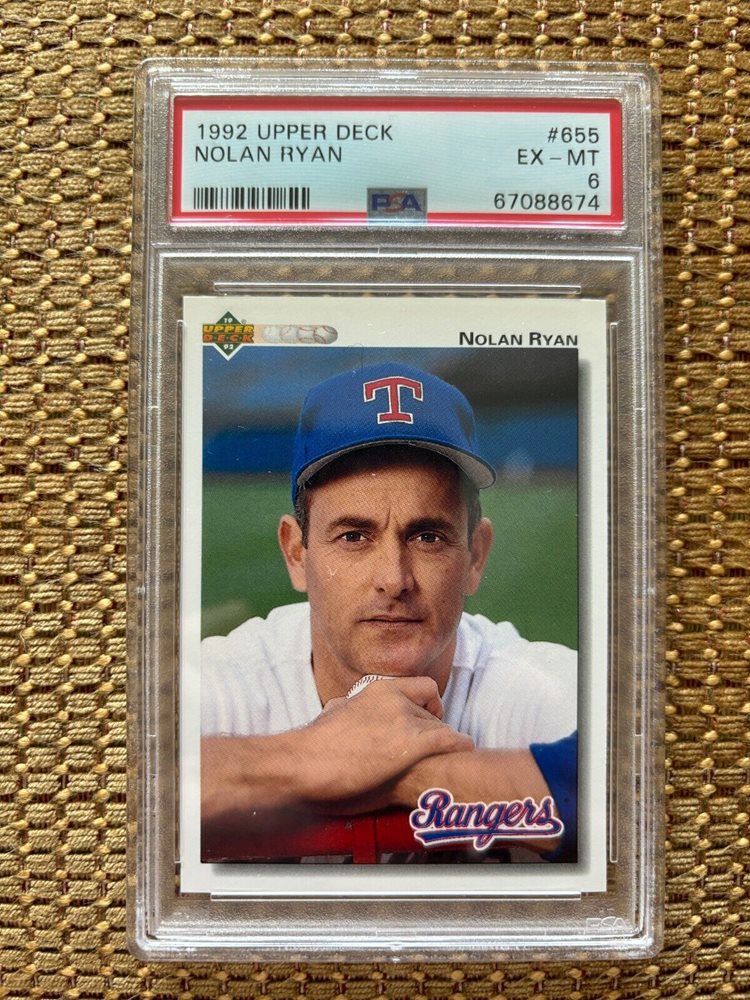 1992 Upper Deck Nolan Ryan