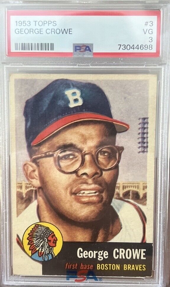 Auction Prices Realized Baseball Cards 1953 TOPPS George Crowe