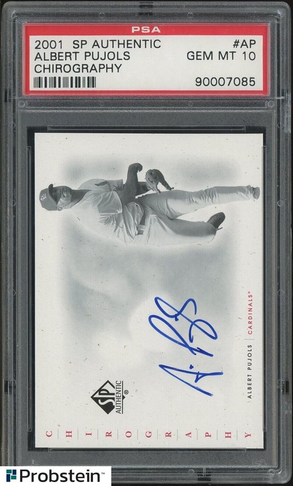 Auction Prices Realized Baseball Cards 2001 SP AUTHENTIC CHIROGRAPHY ...