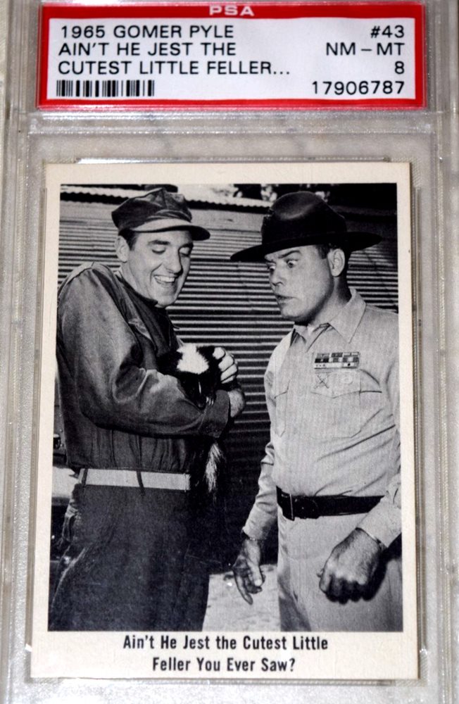Auction Prices Realized Non-Sport Cards 1965 GOMER PYLE Ain't He Jest ...