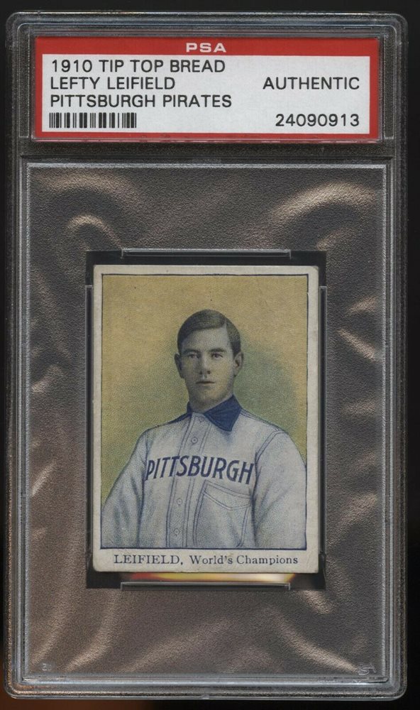 Auction Prices Realized Baseball Cards 1910 Tip-Top Bread Pittsburgh ...