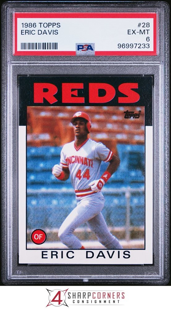 Auction Prices Realized Baseball Cards 1986 TOPPS Eric Davis