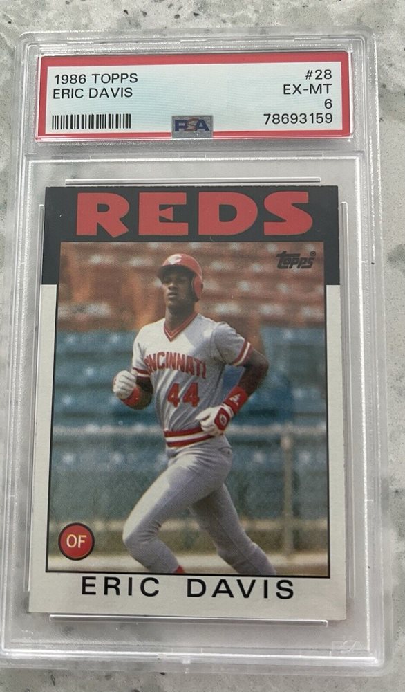 Auction Prices Realized Baseball Cards 1986 TOPPS Eric Davis