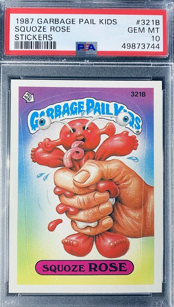 Auction Prices Realized Non-Sport Cards 1987 GARBAGE PAIL KIDS STICKERS ...