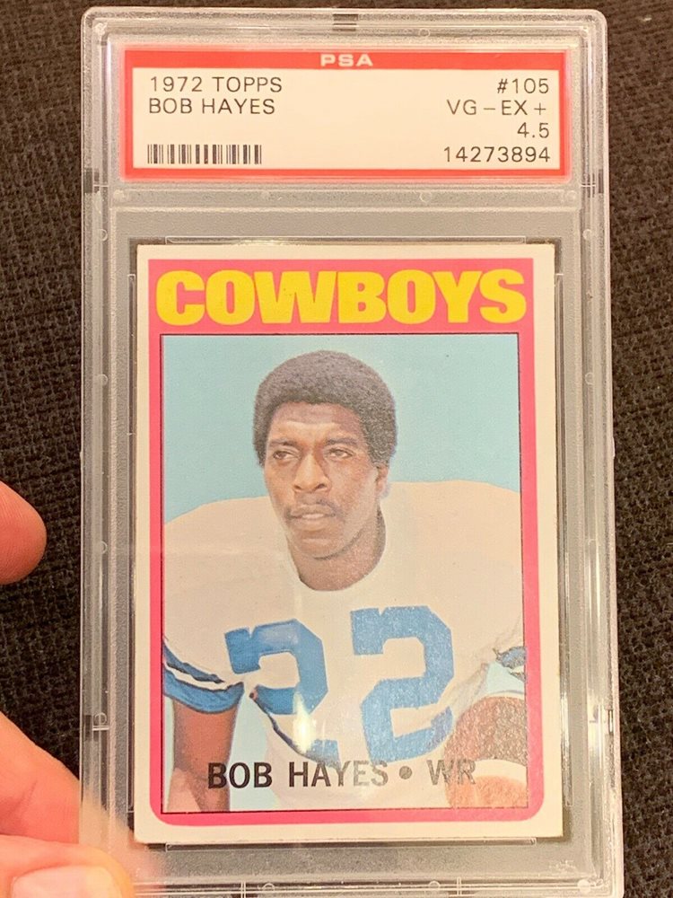Auction Prices Realized Football Cards 1972 Topps Bob Hayes