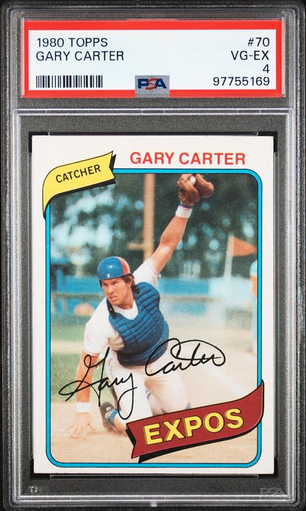 Auction Prices Realized Baseball Cards 1980 TOPPS Gary Carter