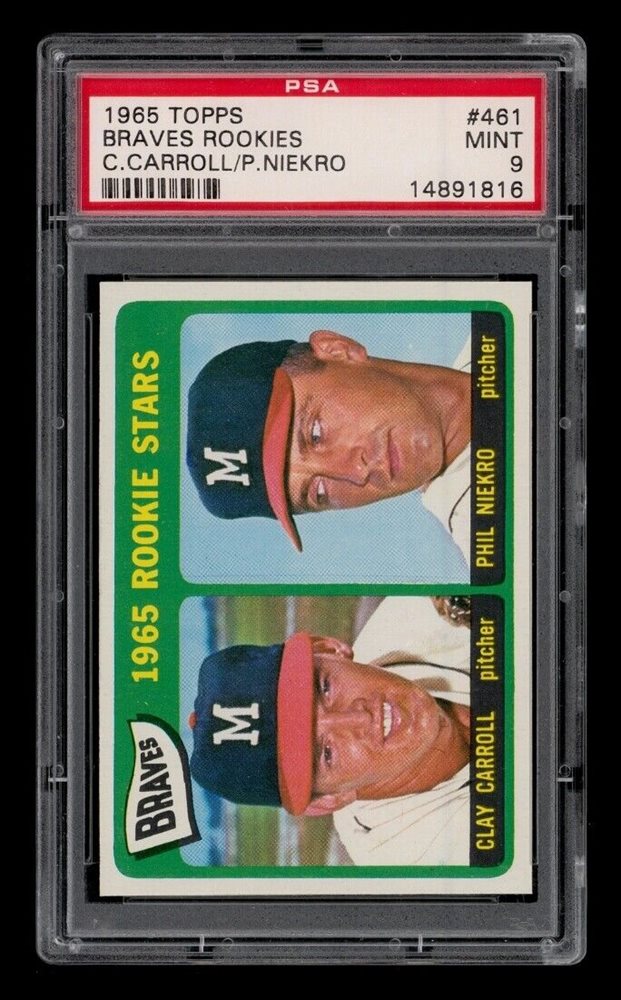 Auction Prices Realized Baseball Cards 1965 Topps Braves Rookies