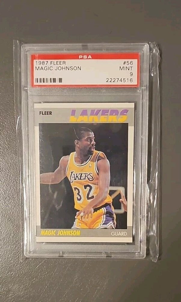 Auction Prices Realized Basketball Cards 1987 Fleer Magic Johnson