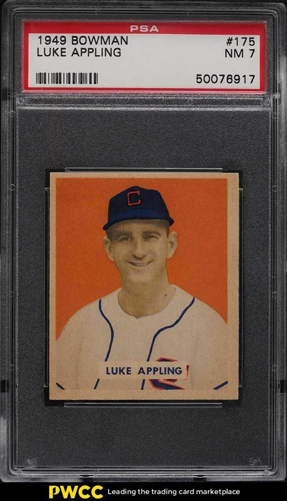 Auction Prices Realized Baseball Cards 1949 BOWMAN Luke Appling