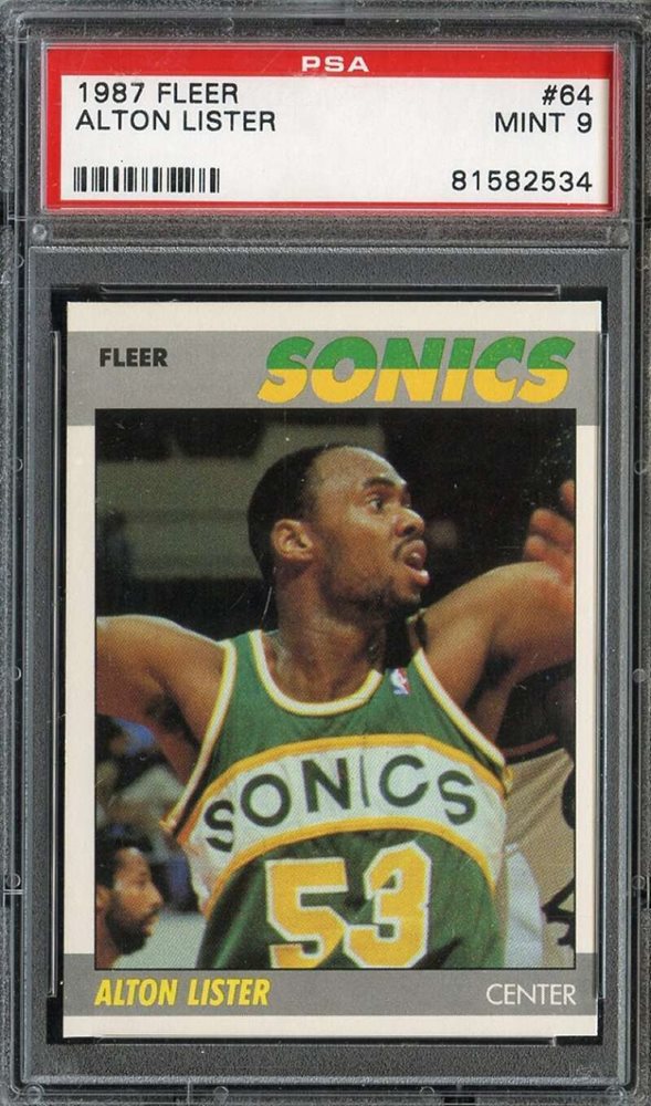 Auction Prices Realized Basketball Cards 1987 Fleer Alton Lister