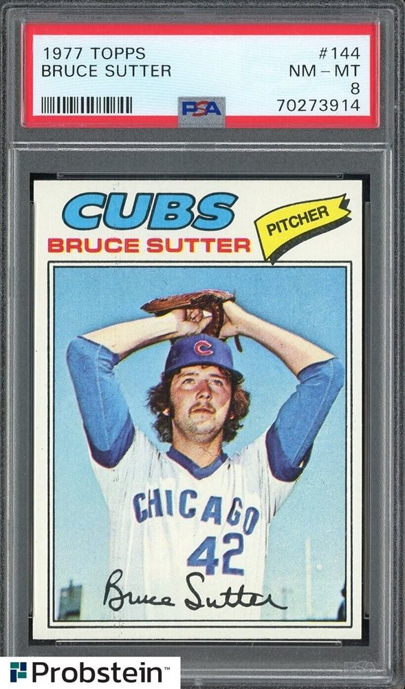 Auction Prices Realized Baseball Cards 1977 Topps Bruce Sutter