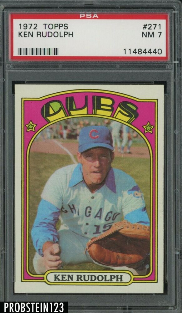 Auction Prices Realized Baseball Cards 1972 TOPPS Ken Rudolph