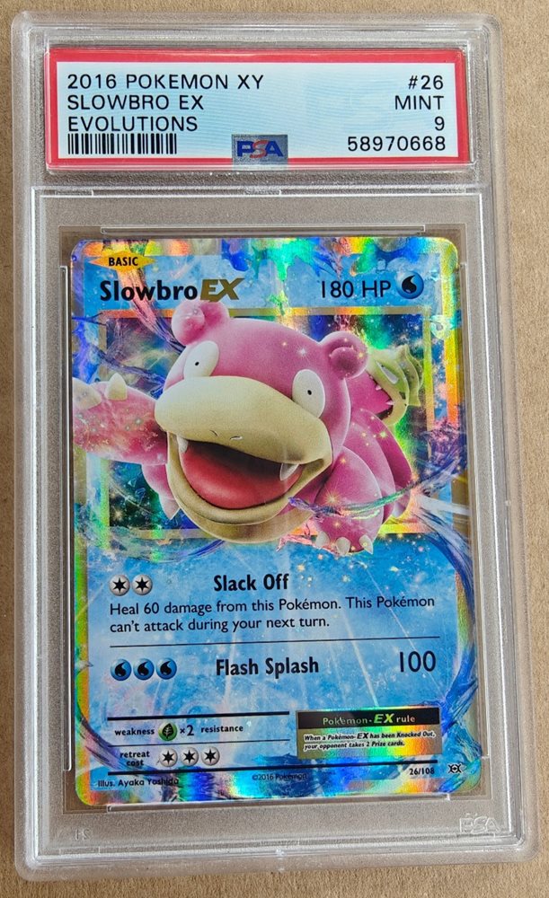 Auction Prices Realized Tcg Cards 2016 POKEMON XY EVOLUTIONS Slowbro Ex