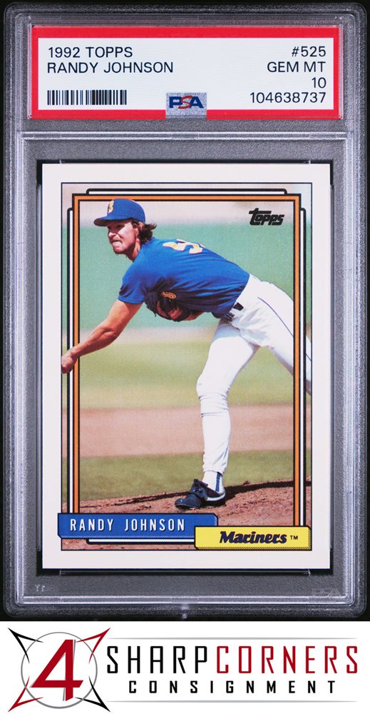 Auction Prices Realized Baseball Cards 1992 TOPPS Randy Johnson