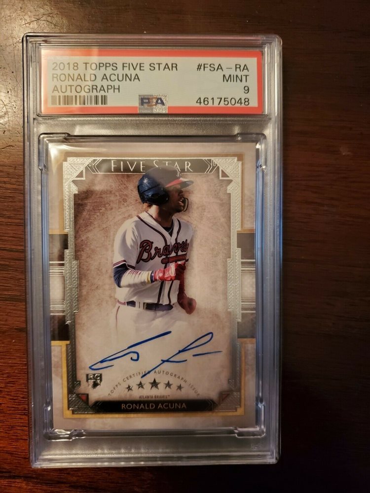 eBay Auction Item 174308935614 Baseball Cards 2018 Topps Five Star ...