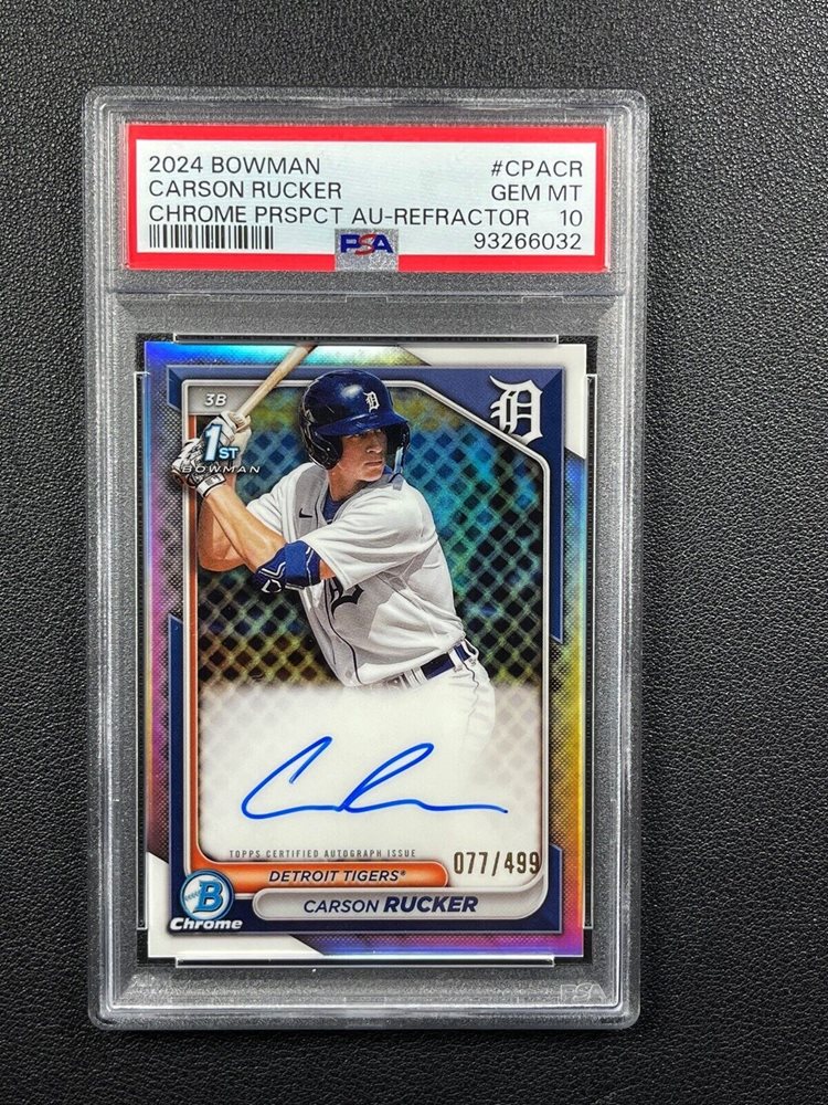 Auction Prices Realized Baseball Cards 2024 BOWMAN CHROME PROSPECT ...