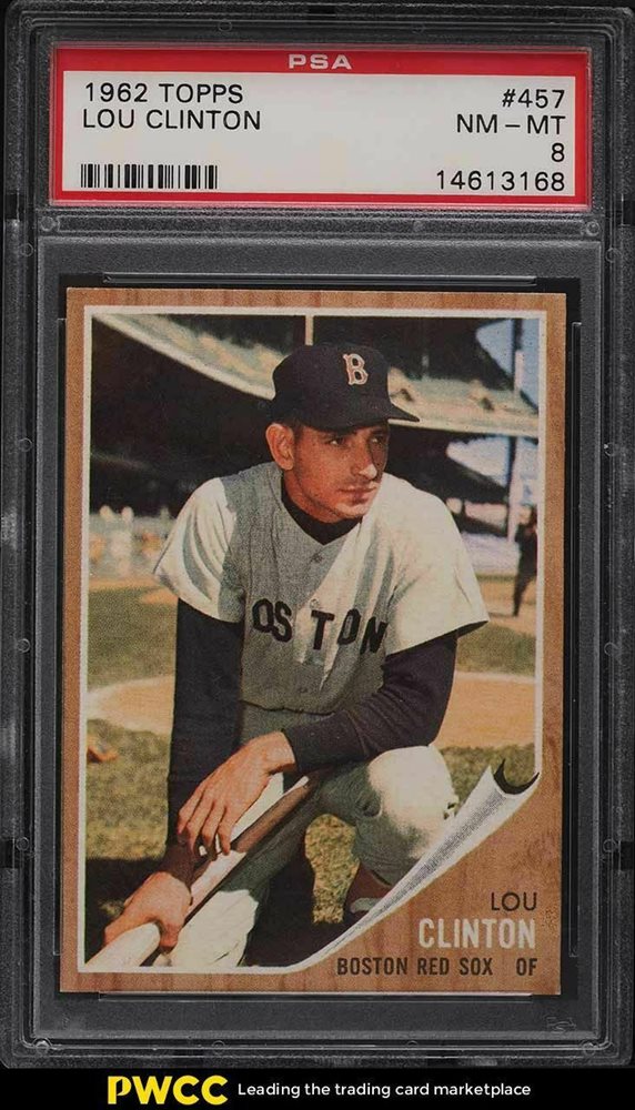 Auction Prices Realized Baseball Cards 1962 TOPPS Lou Clinton