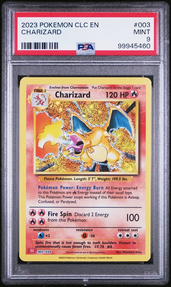 eBay Auction Item 306019744087 Tcg Cards 2023 Pokemon Clc-Trading Card Game Classic Charizard ...