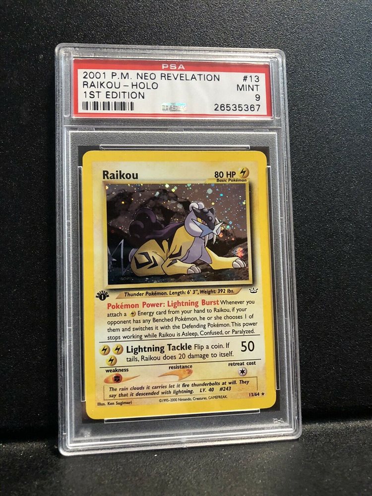 1st Edition Raikou 13/64 Neo Revelation - munimoro.gob.pe