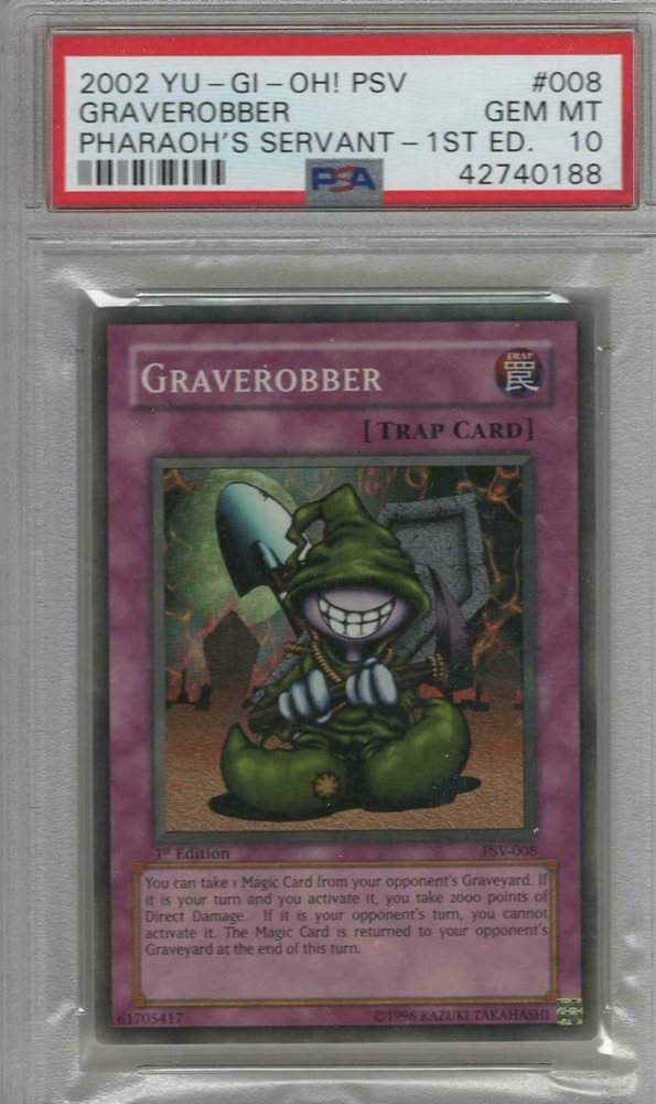 Auction Prices Realized Tcg Cards 2002 YU-GI-Oh! Psv-Pharaoh's Servant ...