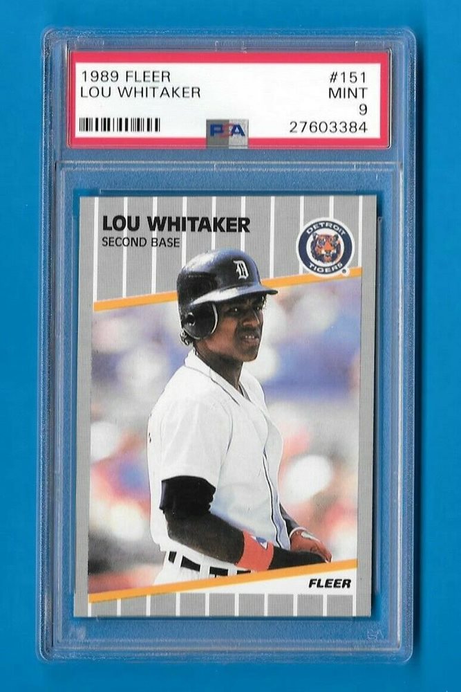 Auction Prices Realized Baseball Cards 1989 Fleer Lou Whitaker