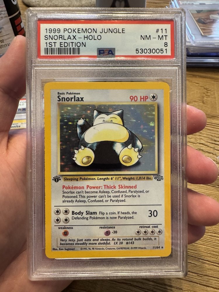 Auction Prices Realized Tcg Cards 1999 POKEMON JUNGLE Snorlax-Holo