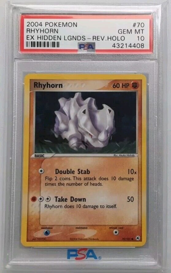eBay Auction Item 387743168891 Tcg Cards 2004 Pokemon Ex Hidden Legends