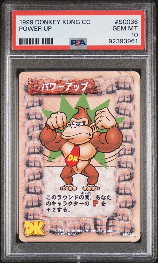 eBay Auction Item 204987900162 Tcg Cards 1999 Donkey Kong Card Game