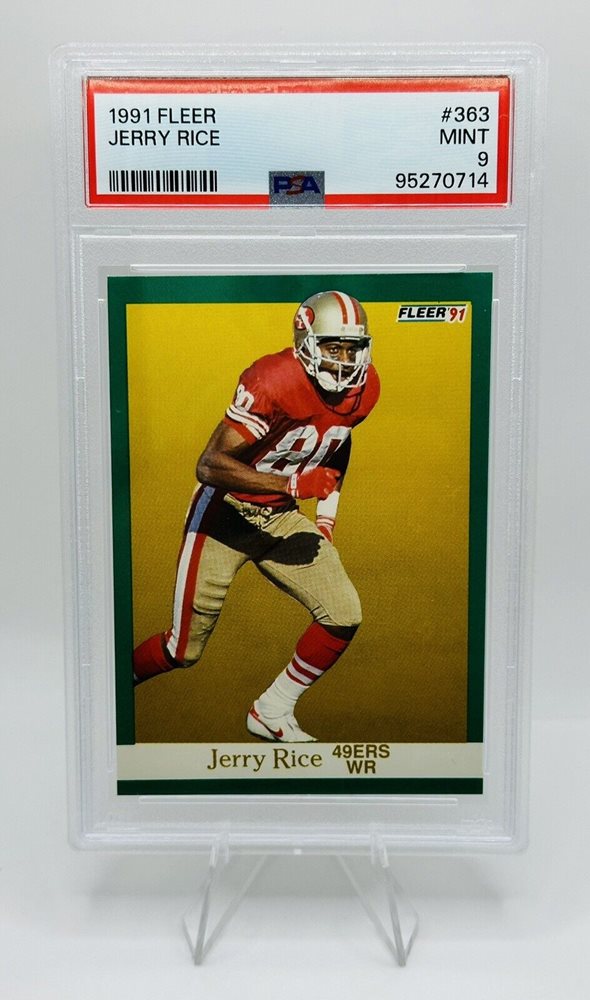 Auction Prices Realized Football Cards 1991 FLEER Jerry Rice