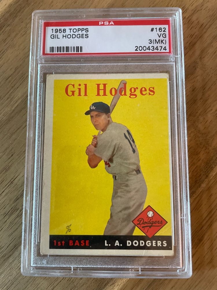 Auction Prices Realized Baseball Cards 1958 Topps Gil Hodges