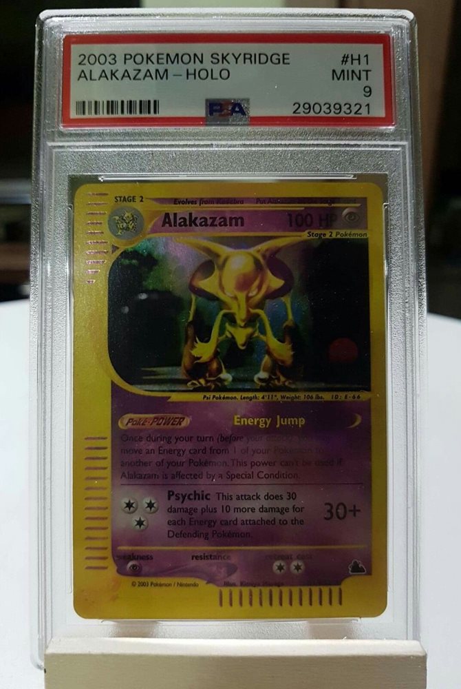 Auction Prices Realized Tcg Cards 2003 Pokemon Skyridge Alakazam-Holo