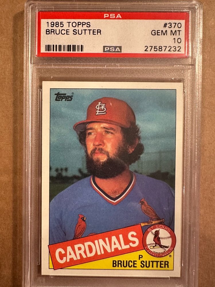 Auction Prices Realized Baseball Cards 1985 TOPPS Bruce Sutter