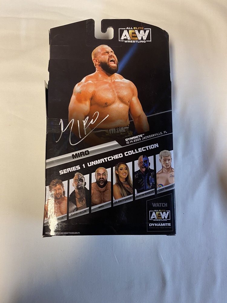 AEW Unmatched Collection Series 1 MIRO Wrestling Action