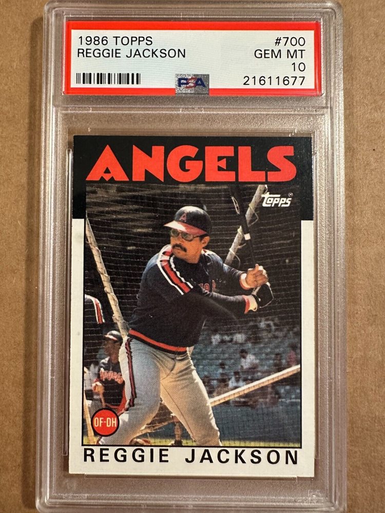 Auction Prices Realized Baseball Cards 1986 TOPPS Reggie Jackson