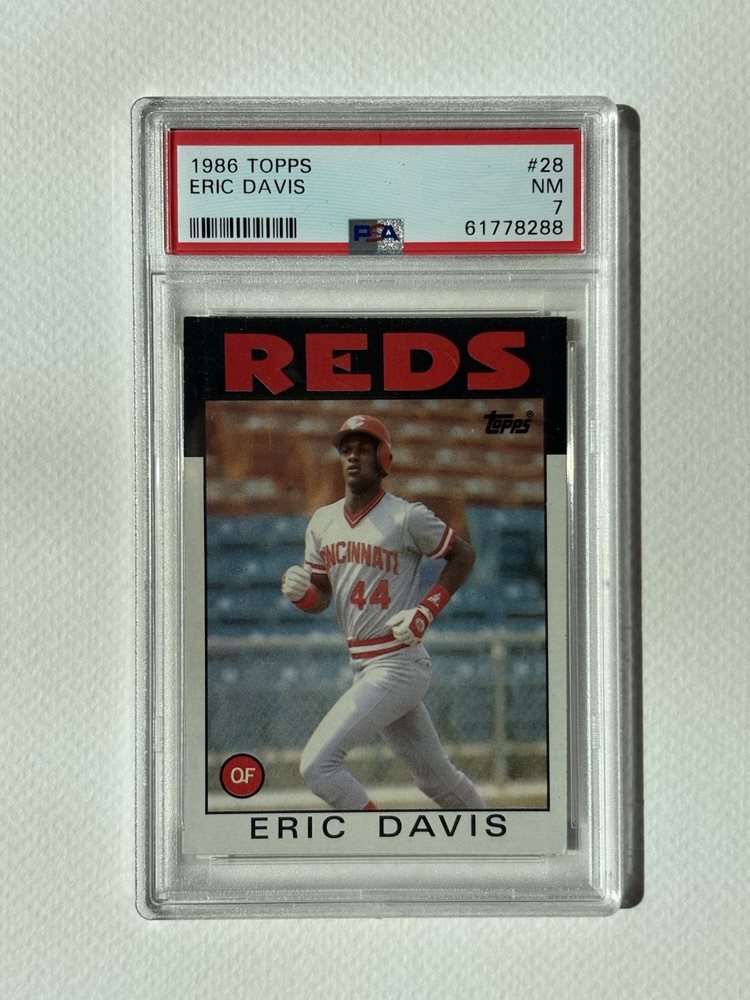 Auction Prices Realized Baseball Cards 1986 TOPPS Eric Davis