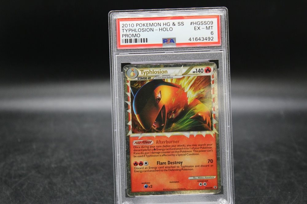 Pokemon Typhlosion Prime Promo HGSS09 PSA 8 - munimoro.gob.pe