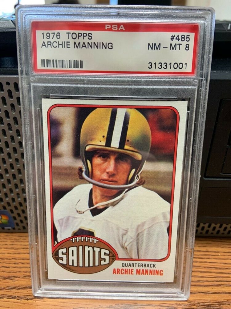 Auction Prices Realized Football Cards 1976 Topps Archie Manning