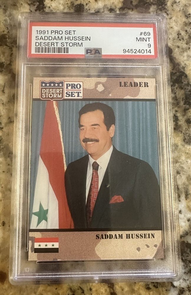 Auction Prices Realized Non-Sport Cards 1991 PRO SET DESERT STORM ...