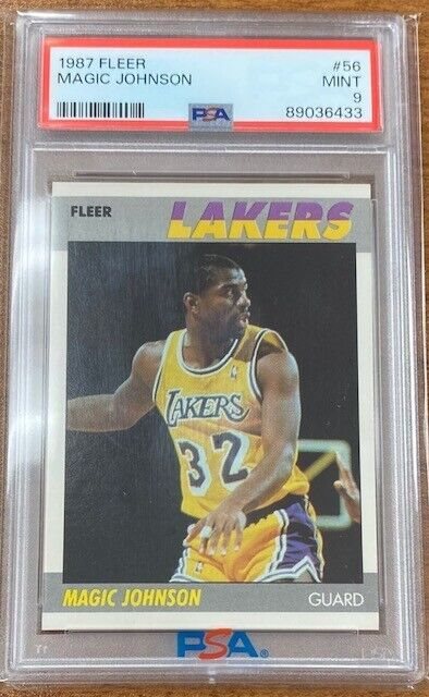 Auction Prices Realized Basketball Cards 1987 Fleer Magic Johnson