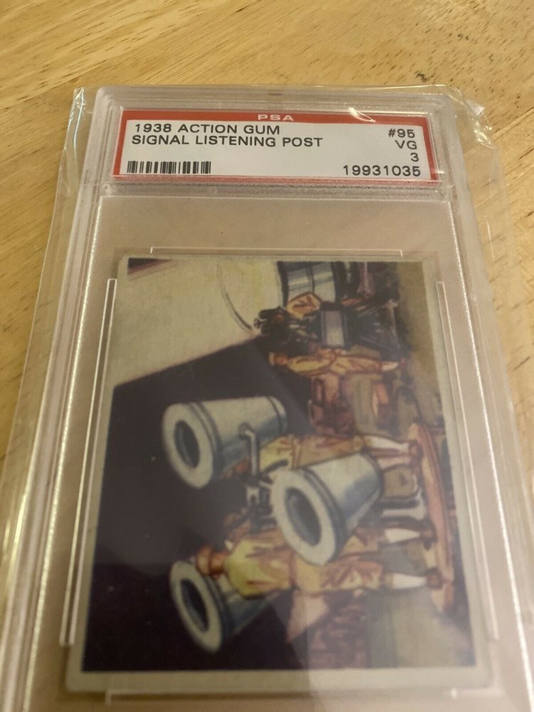 eBay Auction Item 174587230151 Non-Sport Cards 1938 Action Gum